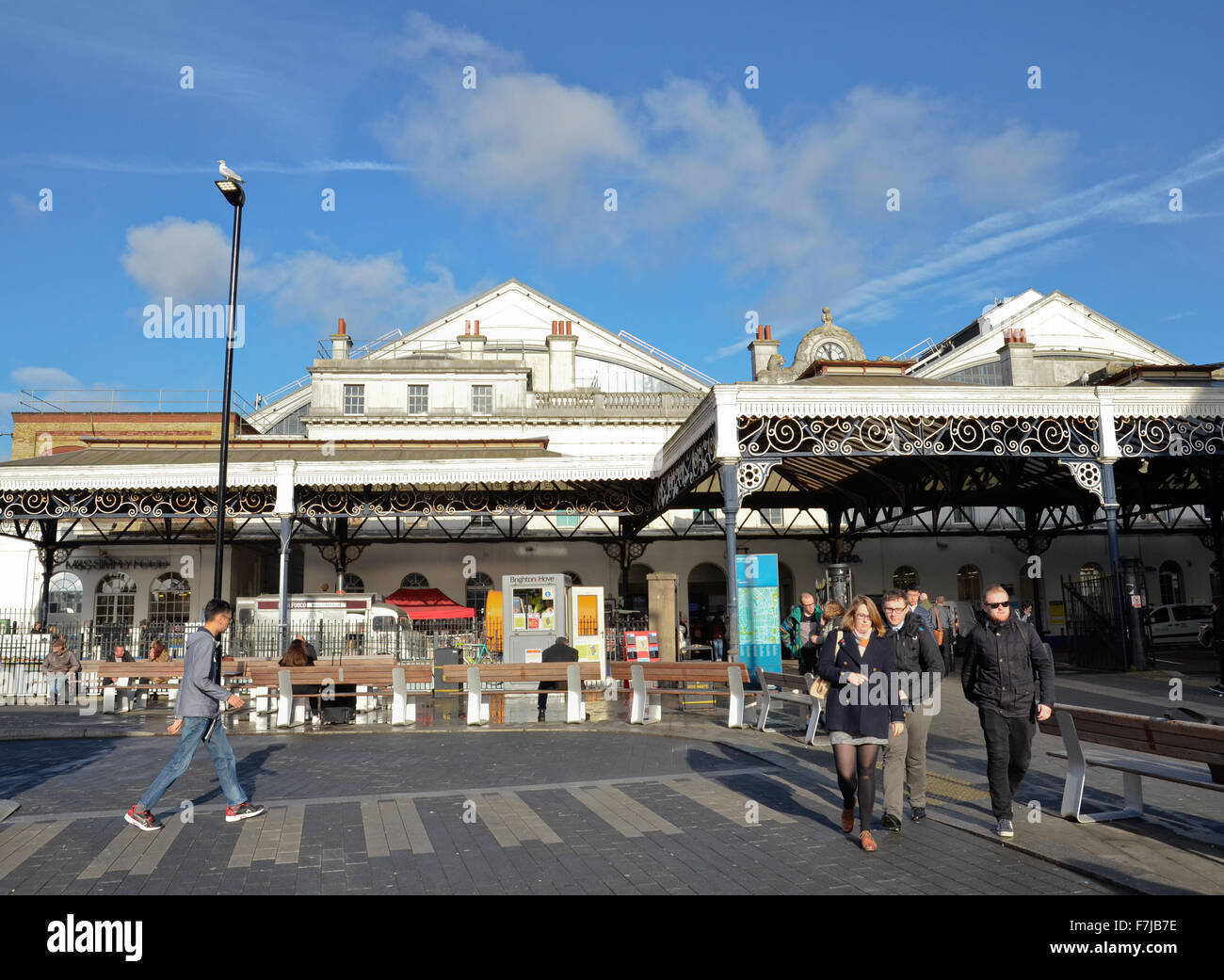 Brighton Railway Station in East Sussex Stock Photo - Alamy