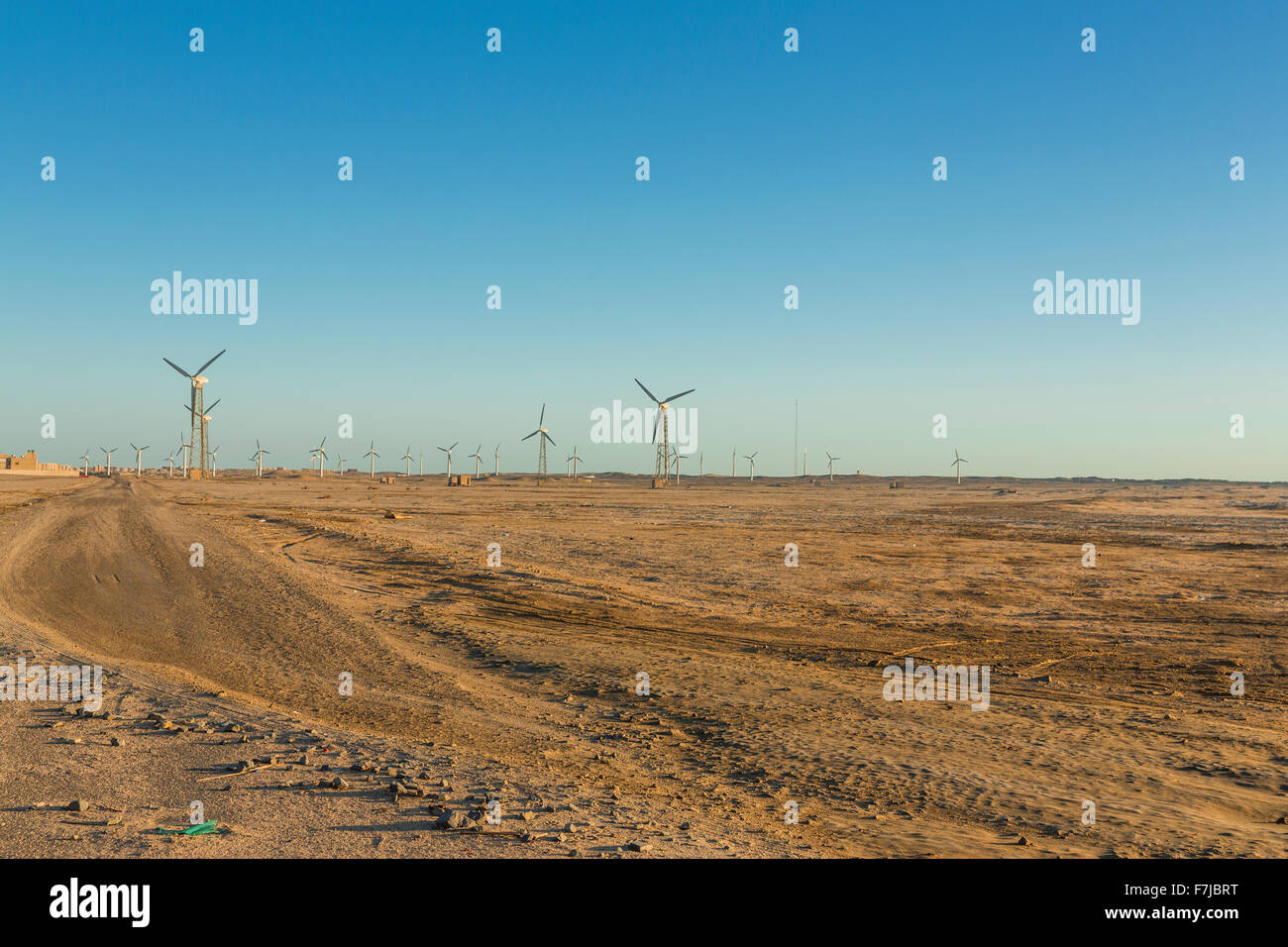 Wind farm in Egypt Stock Photo - Alamy