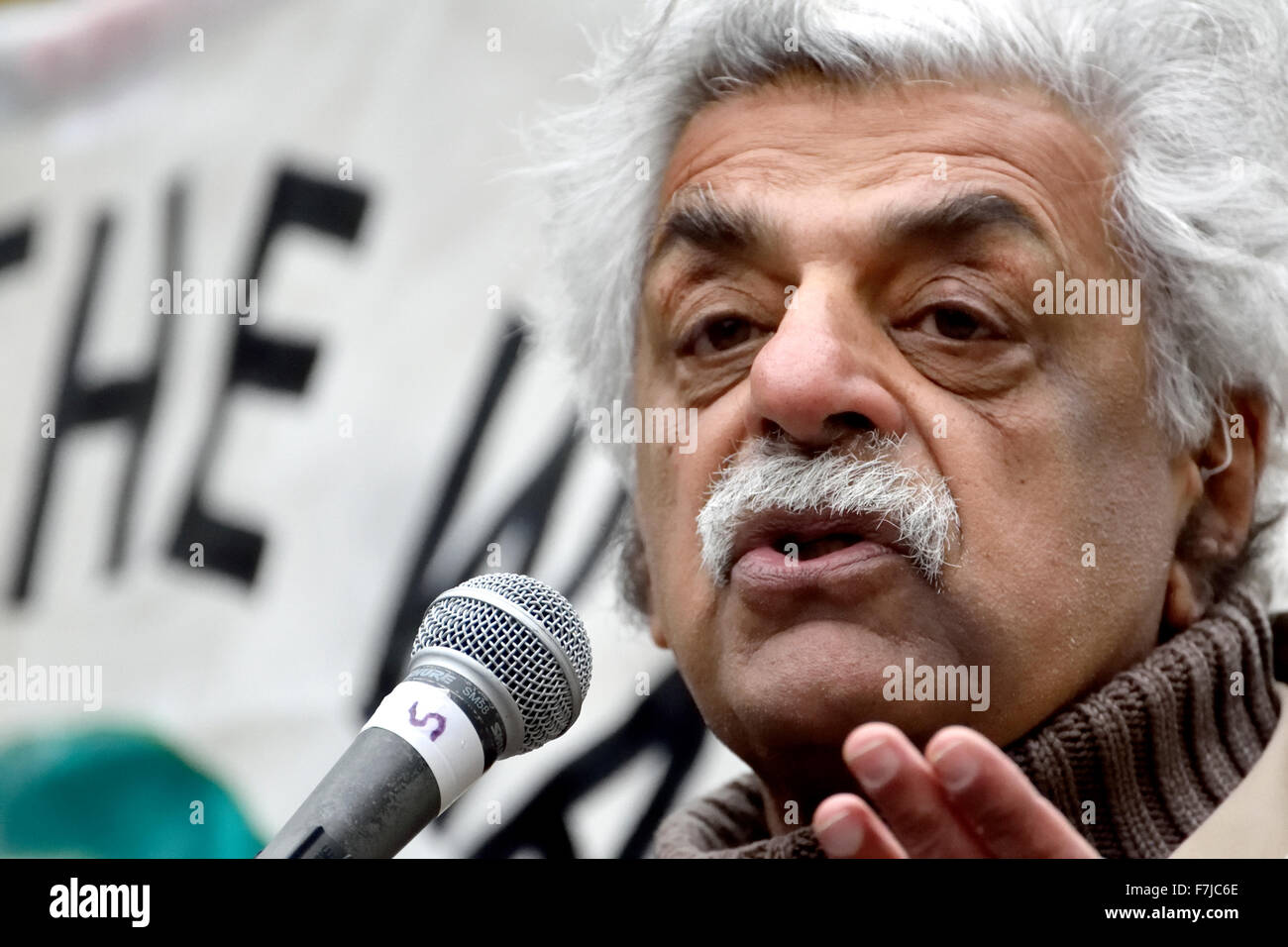 Tariq Ali - Pakistani writer, journalist and campaigner - speaking at ...