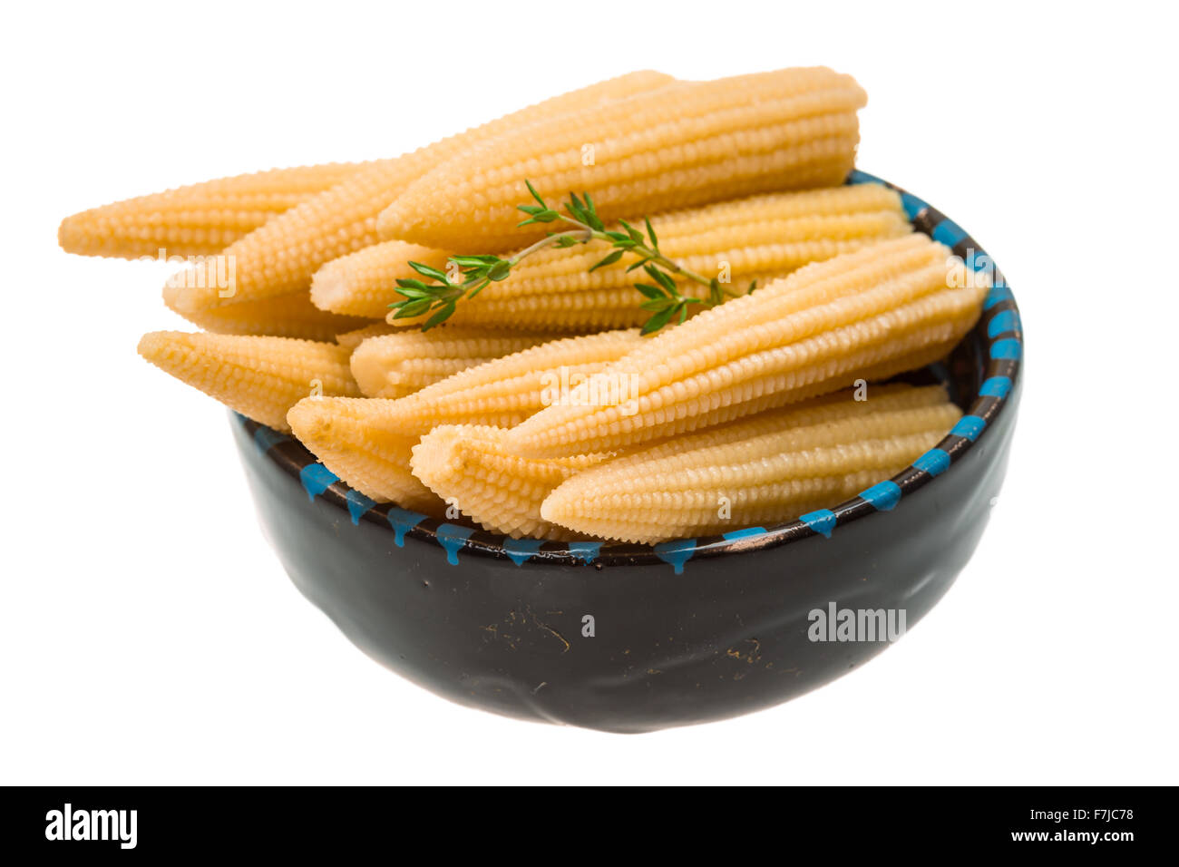 Baby corn isolated Stock Photo - Alamy