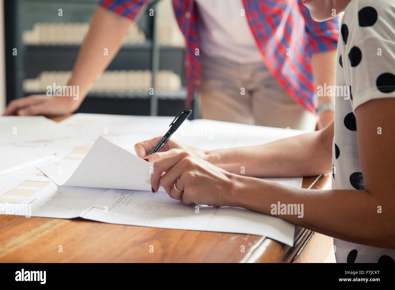 Architect at work Stock Photo - Alamy