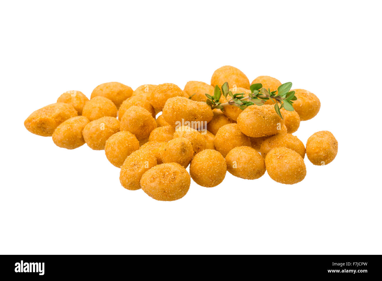 Crispy peanut isolated Stock Photo - Alamy