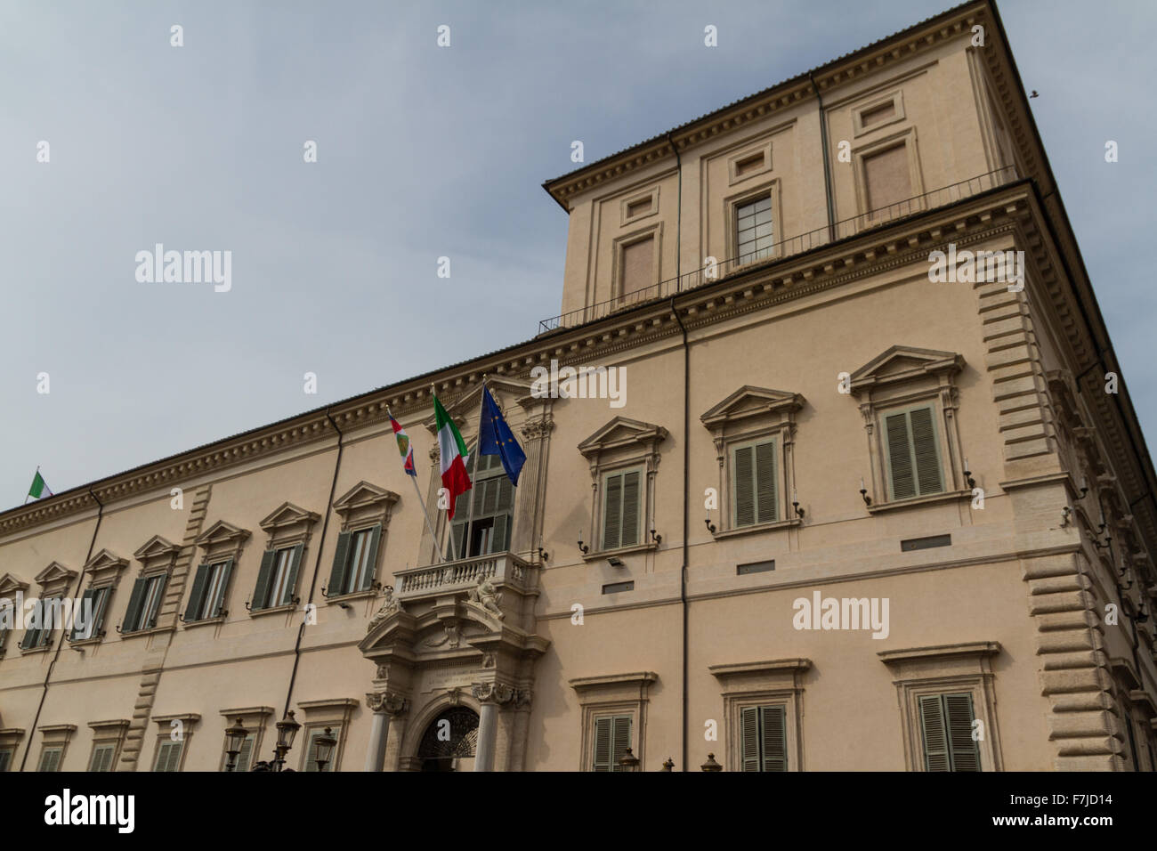 Rome, the Consulta building in Quirinale square Stock Photo - Alamy