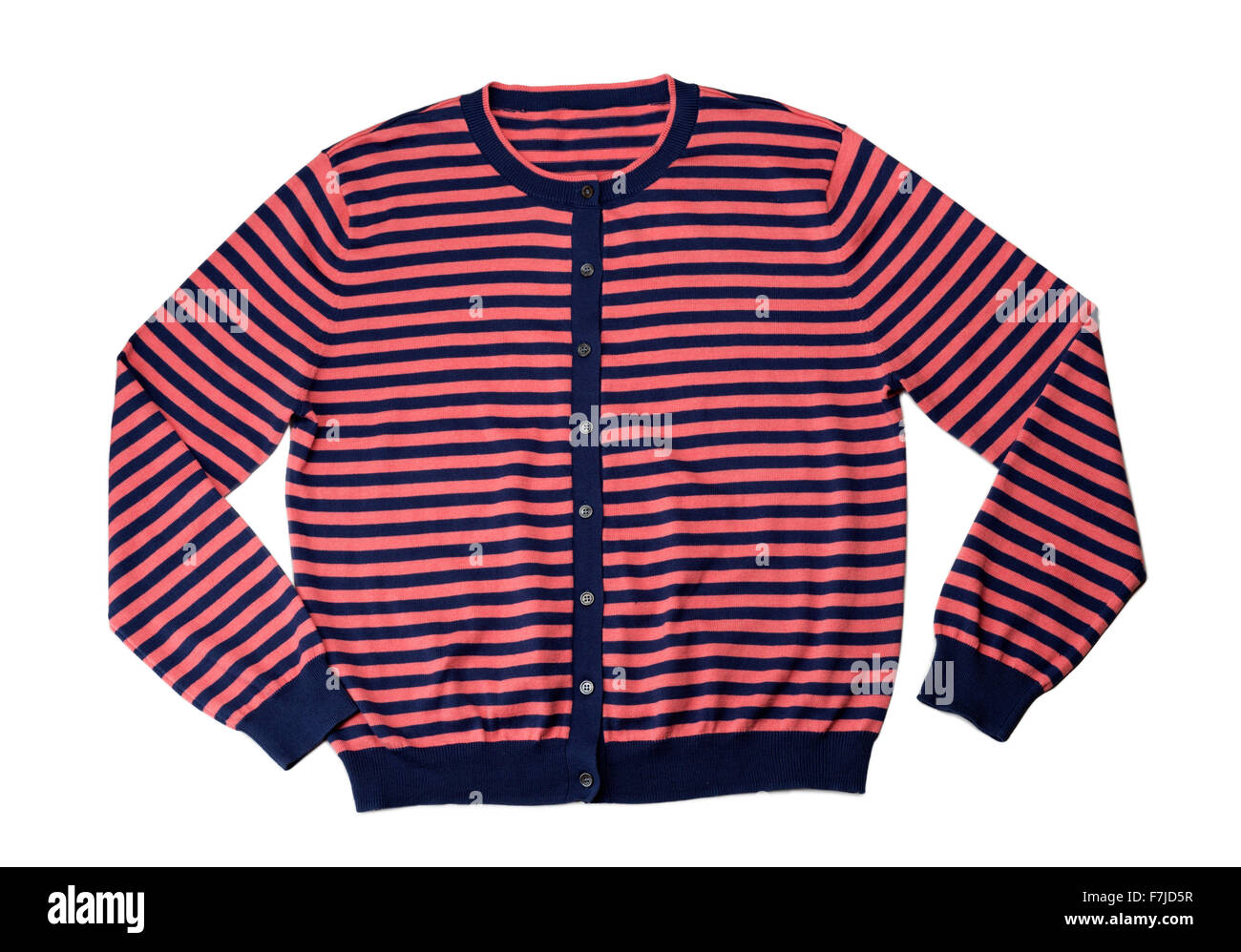 Red and blue wool sweater in the studio, isolate on white Stock Photo ...