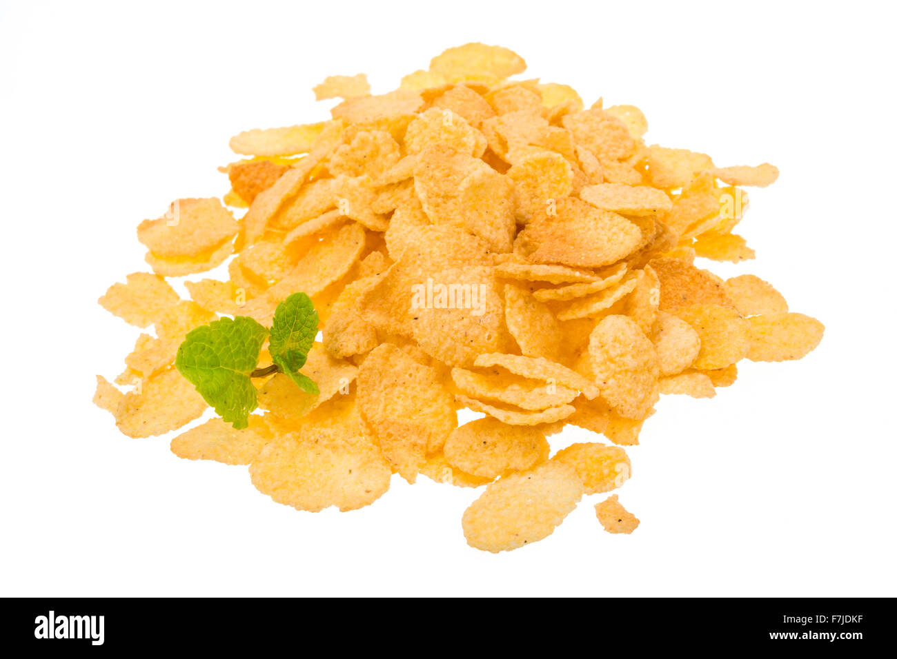Corn flakes isolated Stock Photo - Alamy