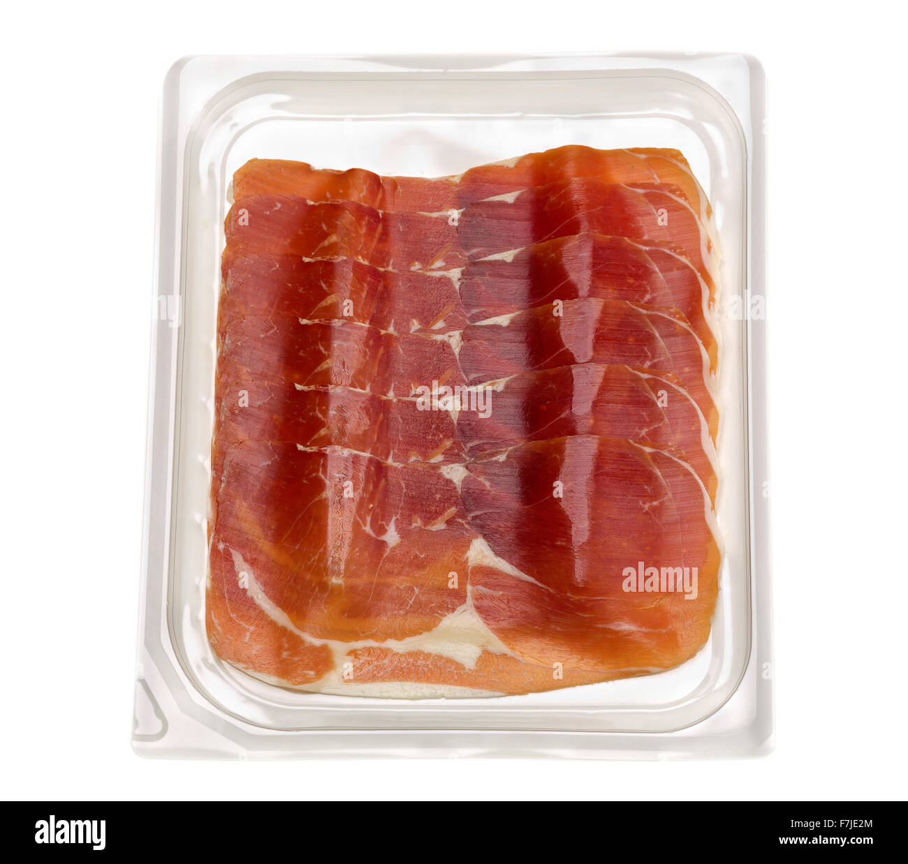 Jamon iberico plate Cut Out Stock Images & Pictures - Alamy