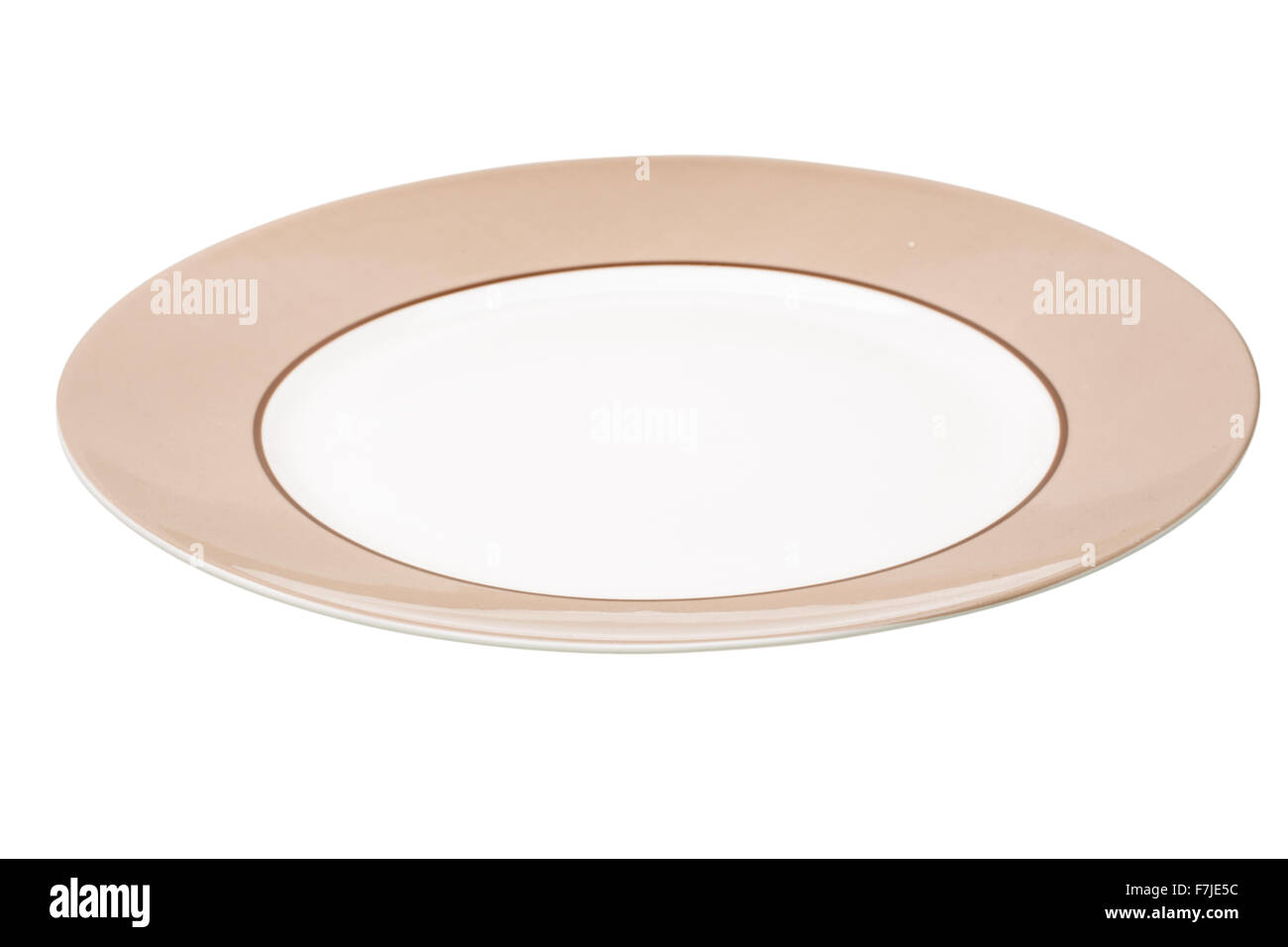 Empty plate isolated Stock Photo - Alamy
