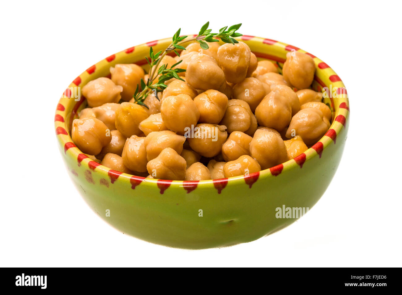 Chickpea in the bowl Stock Photo - Alamy