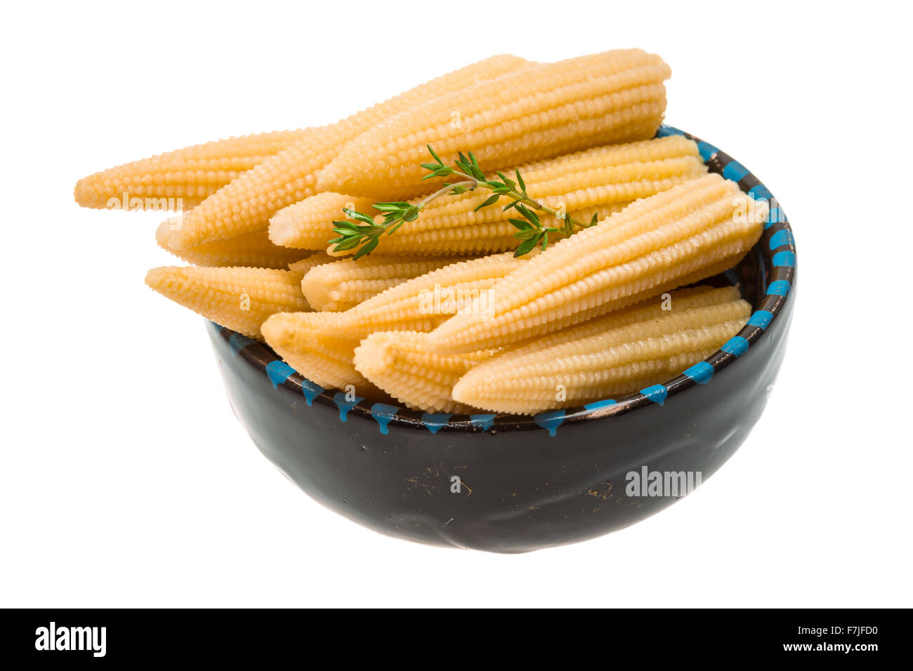 Baby corn isolated Stock Photo - Alamy