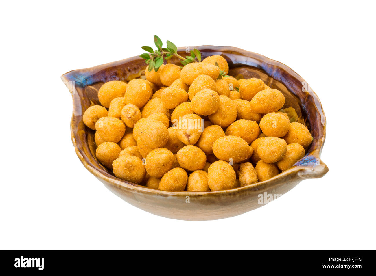 Crispy peanut isolated Stock Photo - Alamy