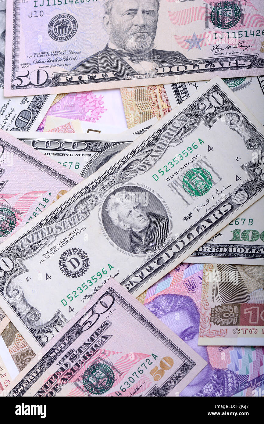 American us money bills hi-res stock photography and images - Alamy