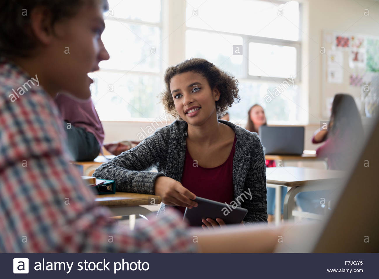12 years boys talking hi-res stock photography and images - Alamy