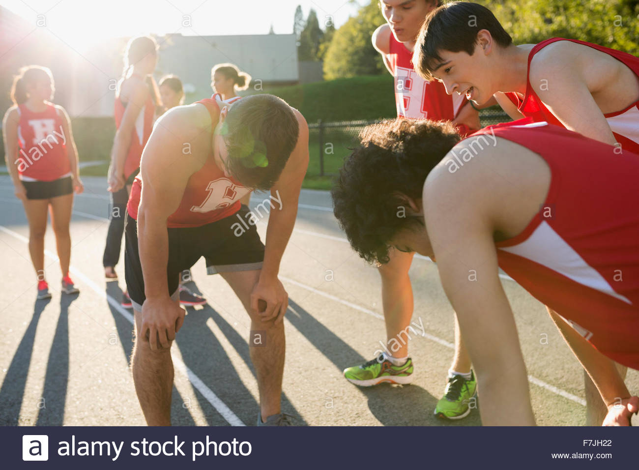 Track and field boys hi-res stock photography and images - Alamy