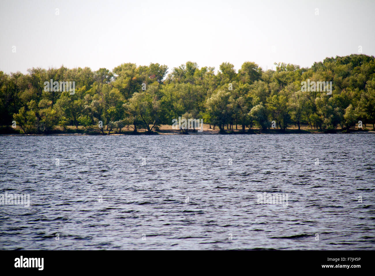 Dnipro river coast in Ukraine Stock Photo - Alamy