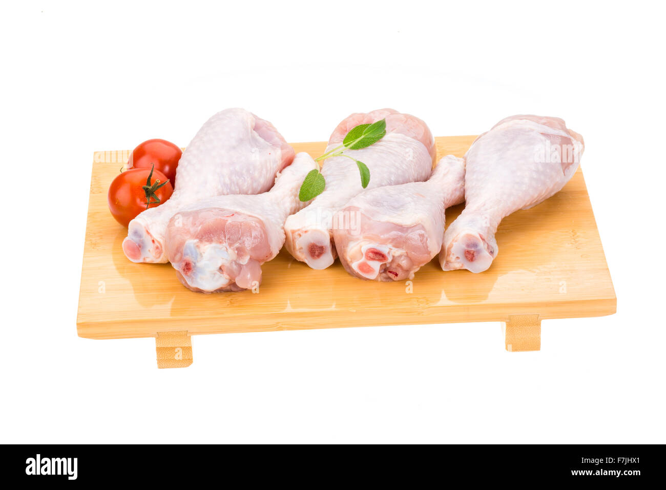 Raw chicken legs ready for cooking Stock Photo - Alamy