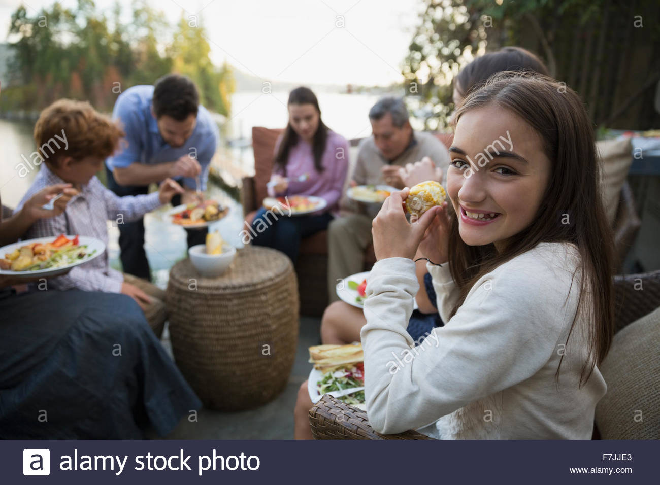 Family reunion and caucasian hi-res stock photography and images - Alamy