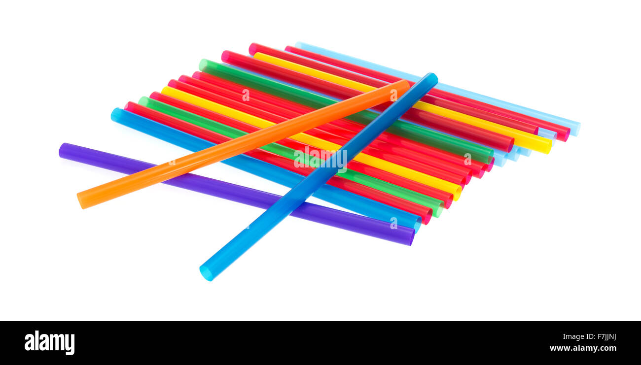 Group of straws hi-res stock photography and images - Alamy