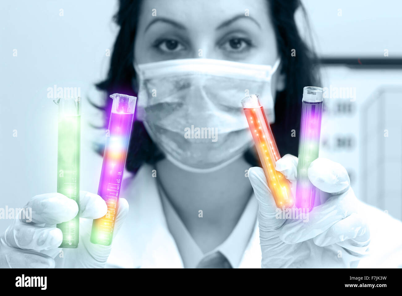 Chemistry research mask hi-res stock photography and images - Alamy