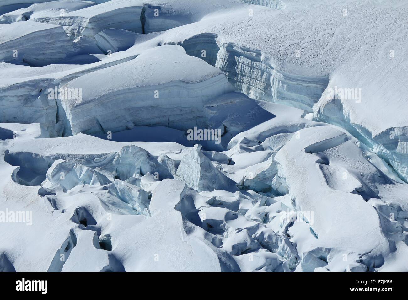 Deep blue crevasses hi-res stock photography and images - Alamy