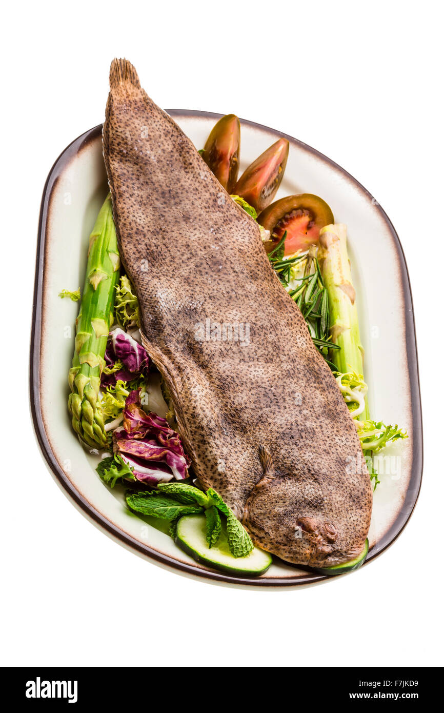 Fish Dover sole Stock Photo - Alamy