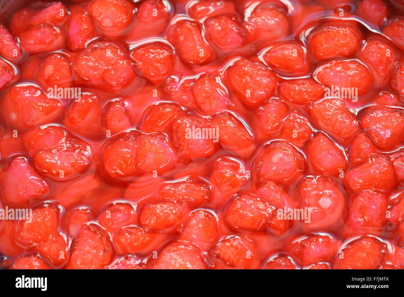 red ruby(tub tim krob) is a traditional dessert in thailand made with ...