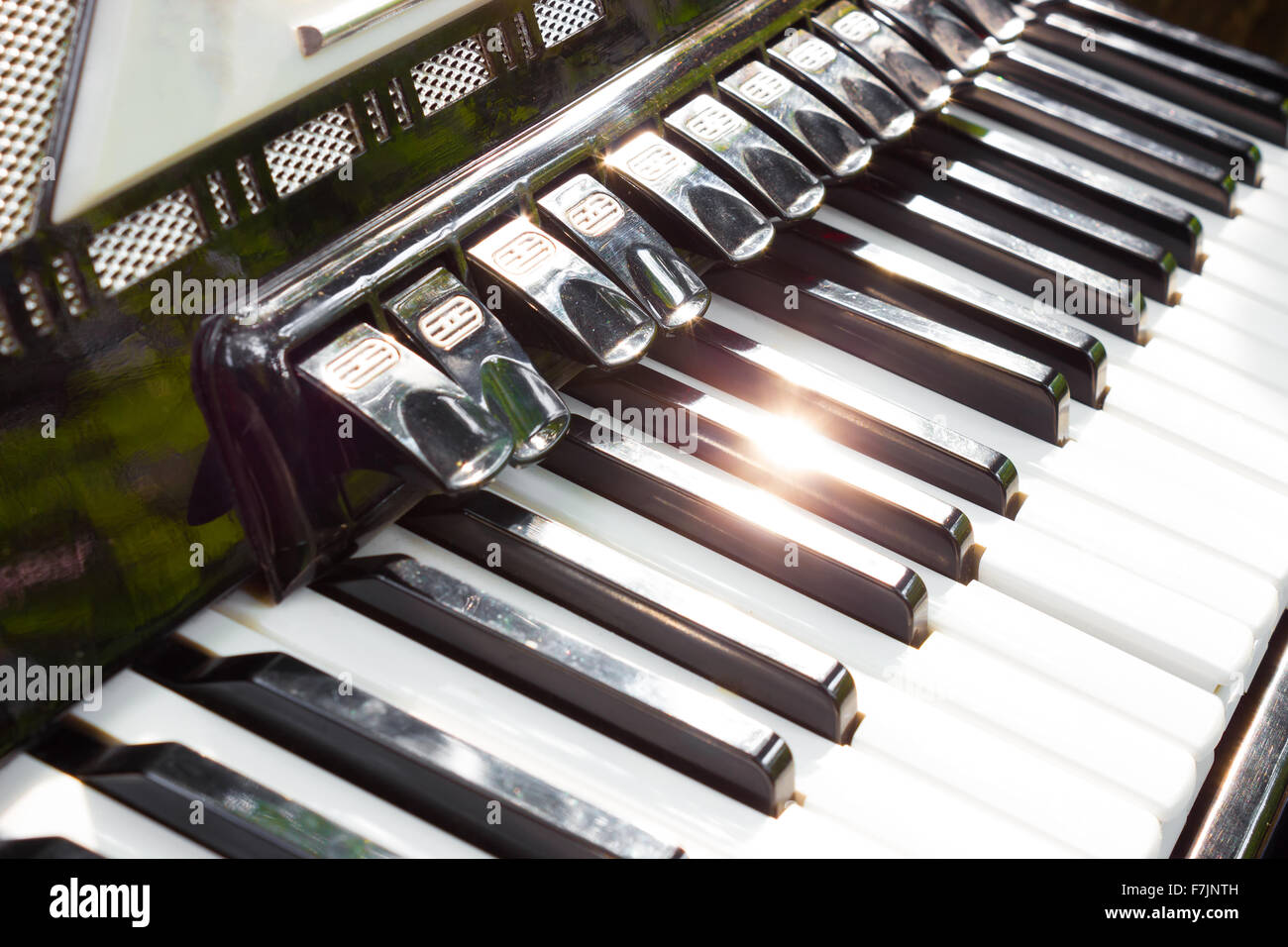 Accordion - a musical instrument Stock Photo - Alamy