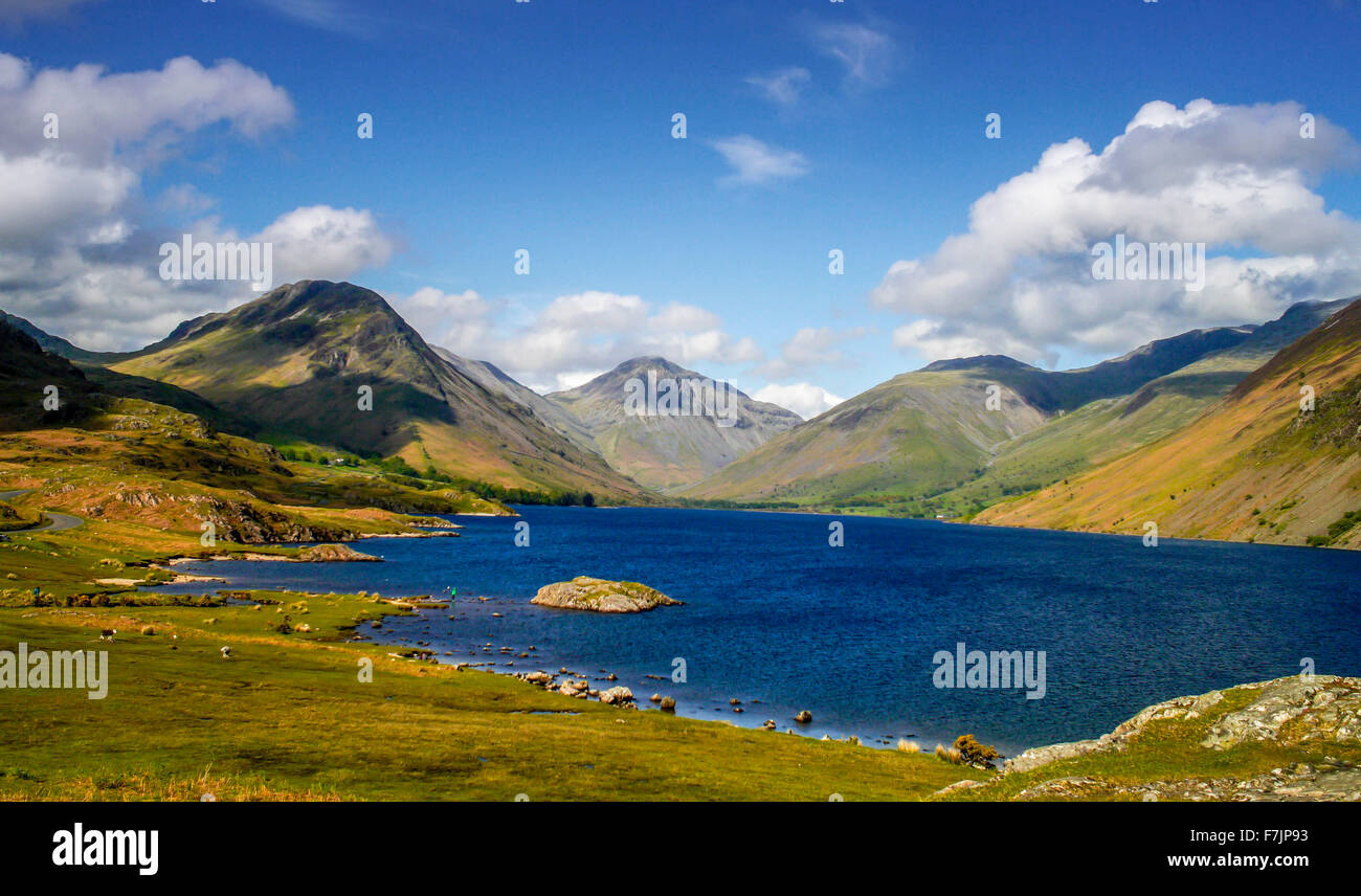 A stunning view of Wastwater Lake Stock Photo - Alamy