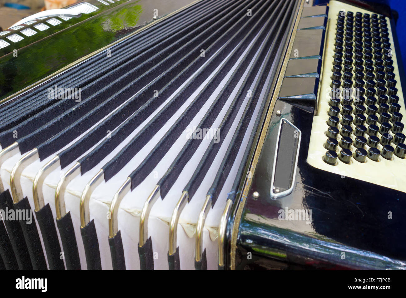 Accordion - a musical instrument Stock Photo - Alamy