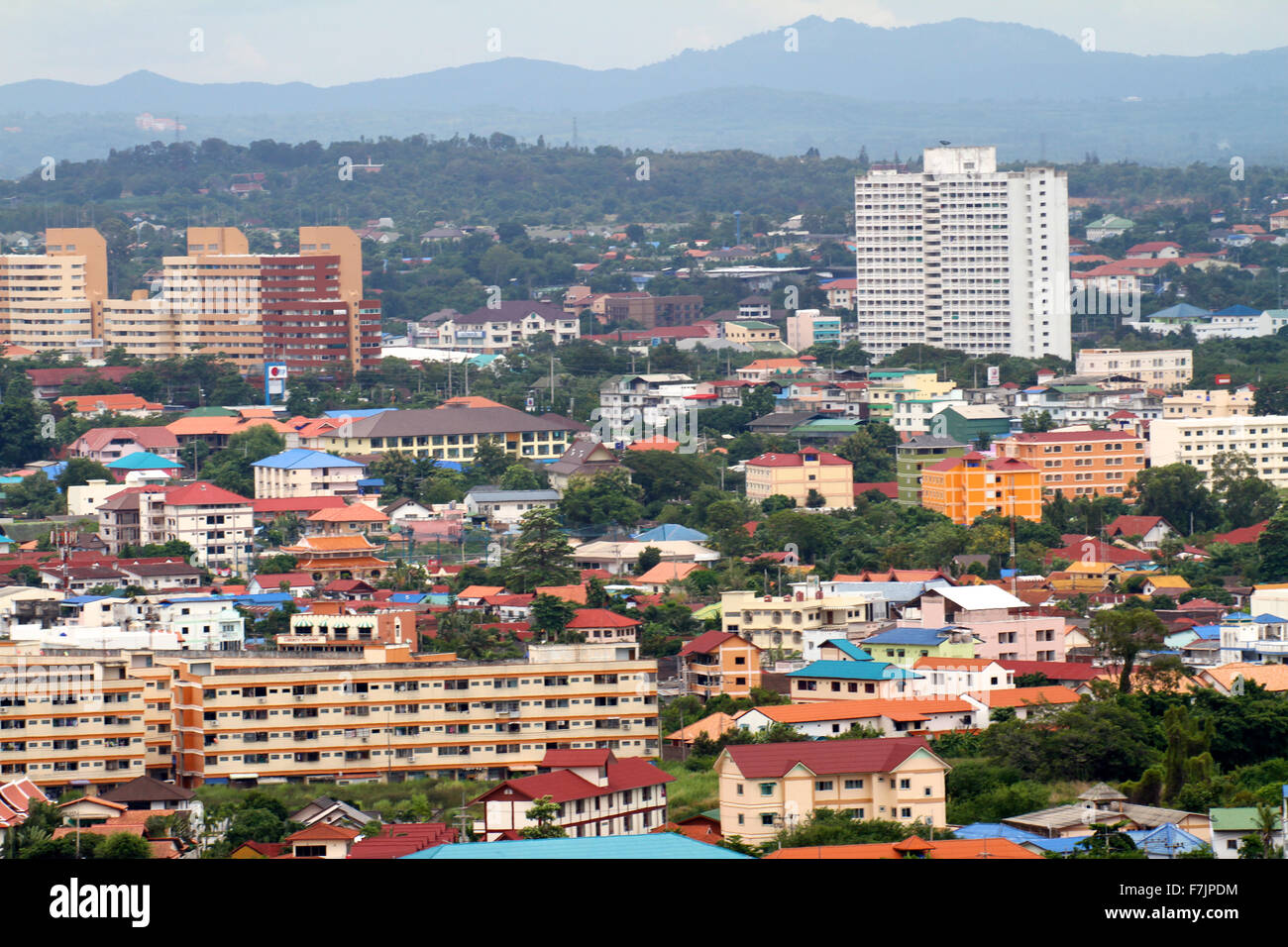 Pattaya city birds view hi-res stock photography and images - Alamy