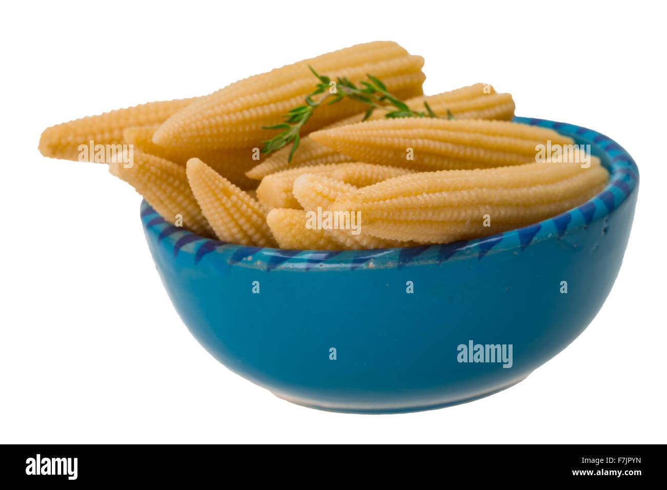 Baby corn isolated Stock Photo - Alamy