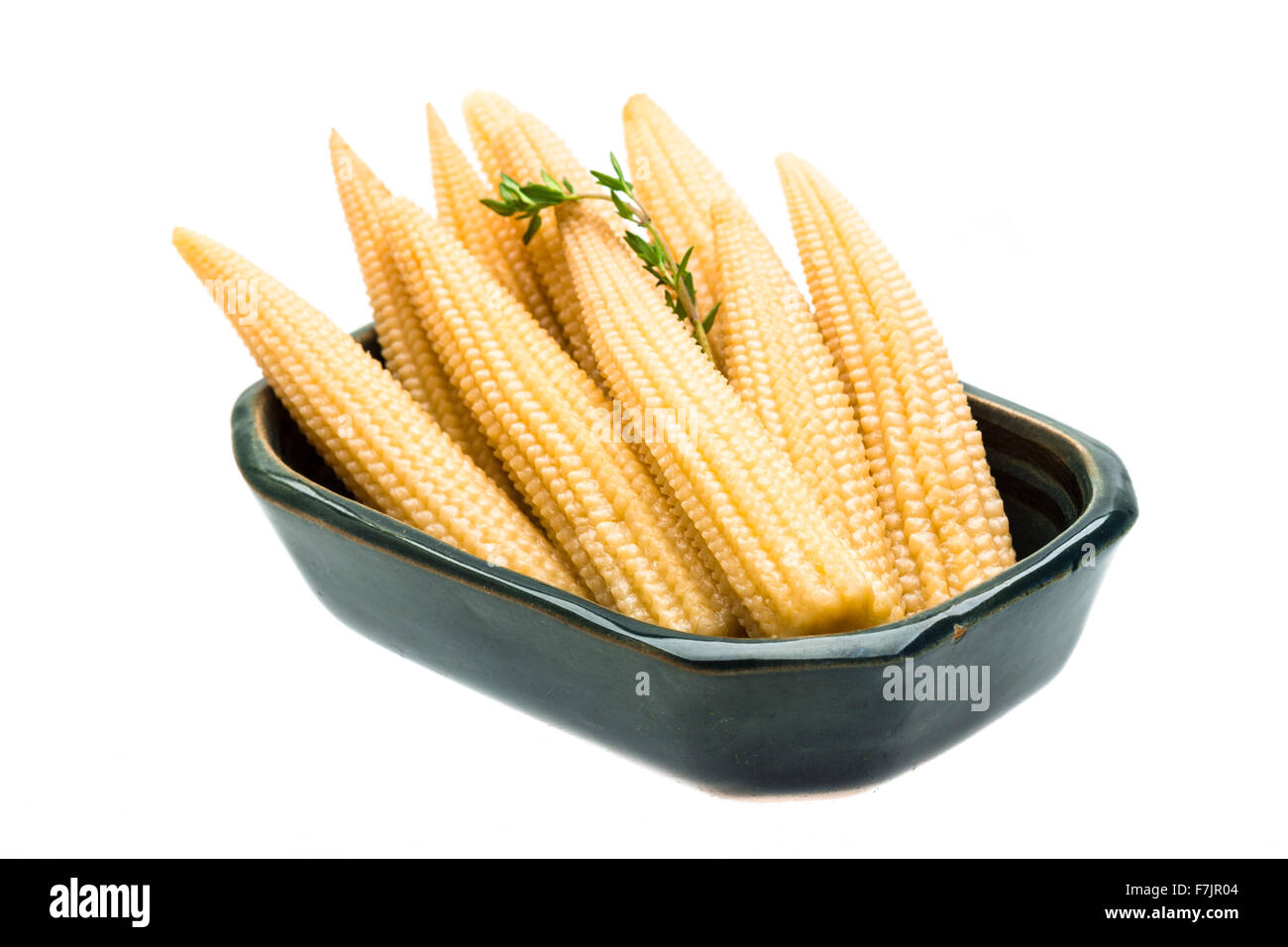 Baby corn isolated Stock Photo - Alamy