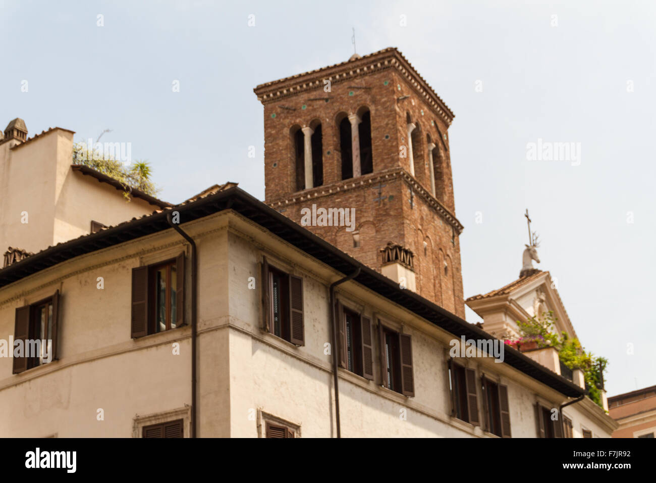 Rome, Italy. Typical architectural details of the old city Stock Photo ...