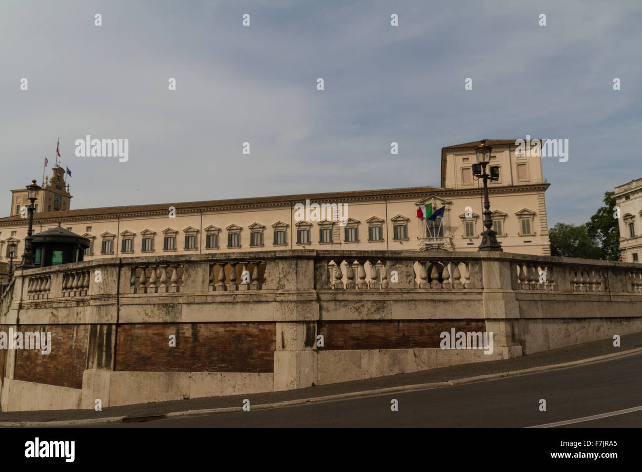 Rome, the Consulta building in Quirinale square Stock Photo - Alamy