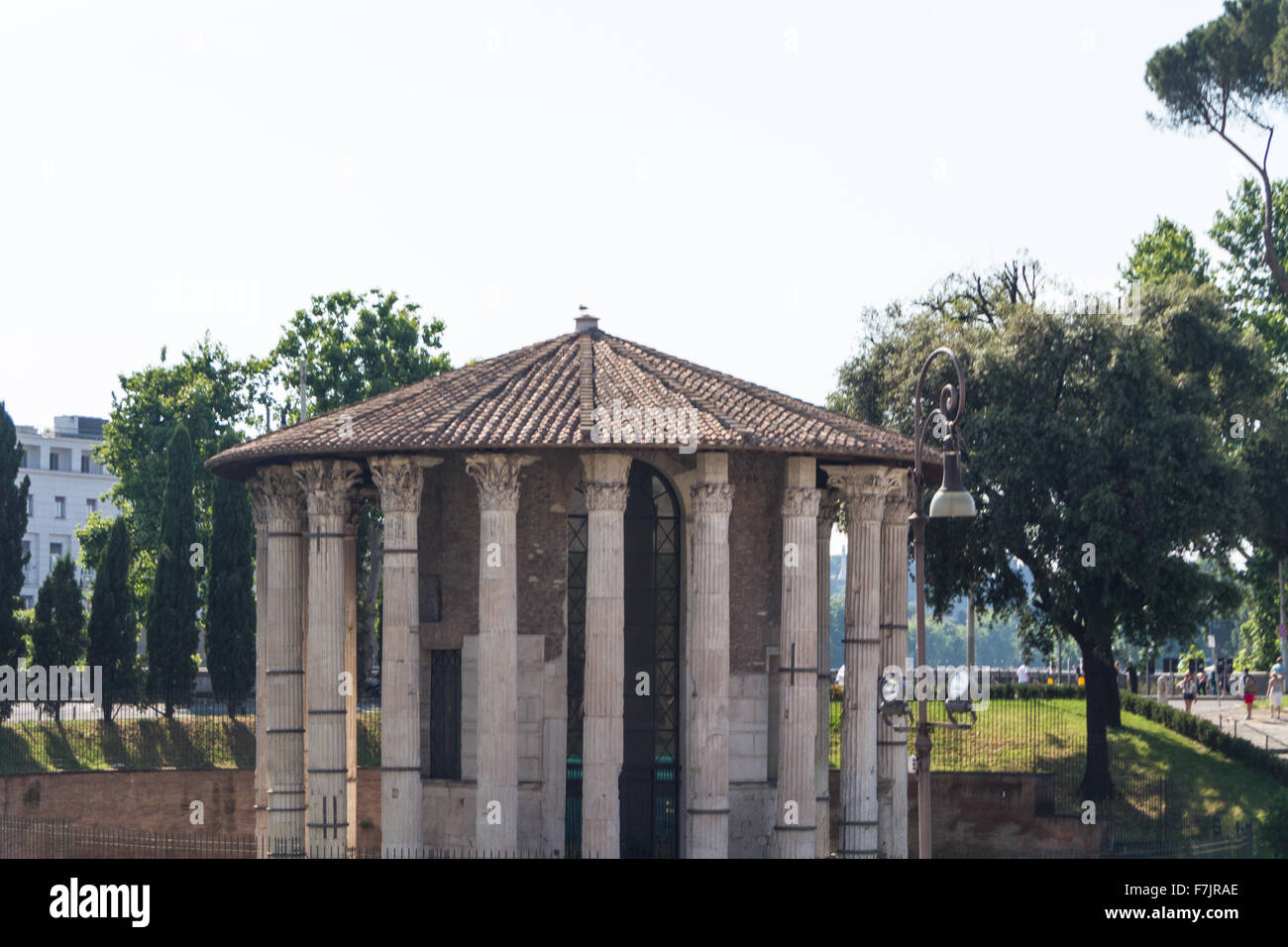 Rome - Vesta temple Stock Photo - Alamy