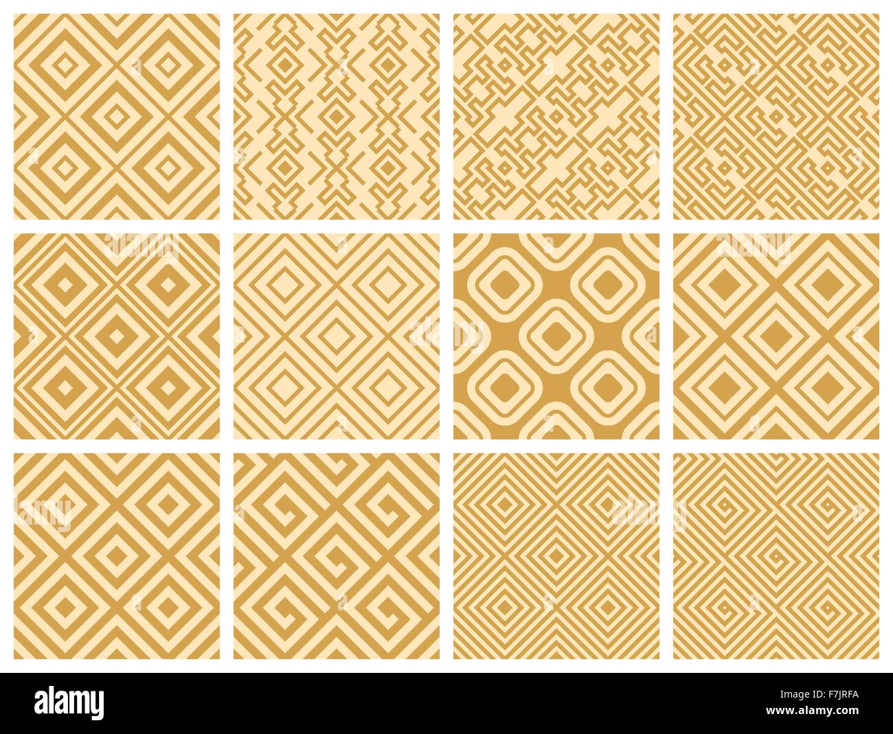 Seamless pattern collection Stock Vector Image & Art - Alamy