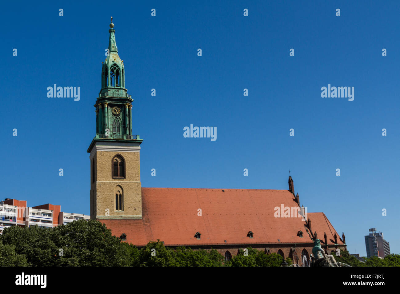 aerial view of central Berlin Stock Photo - Alamy
