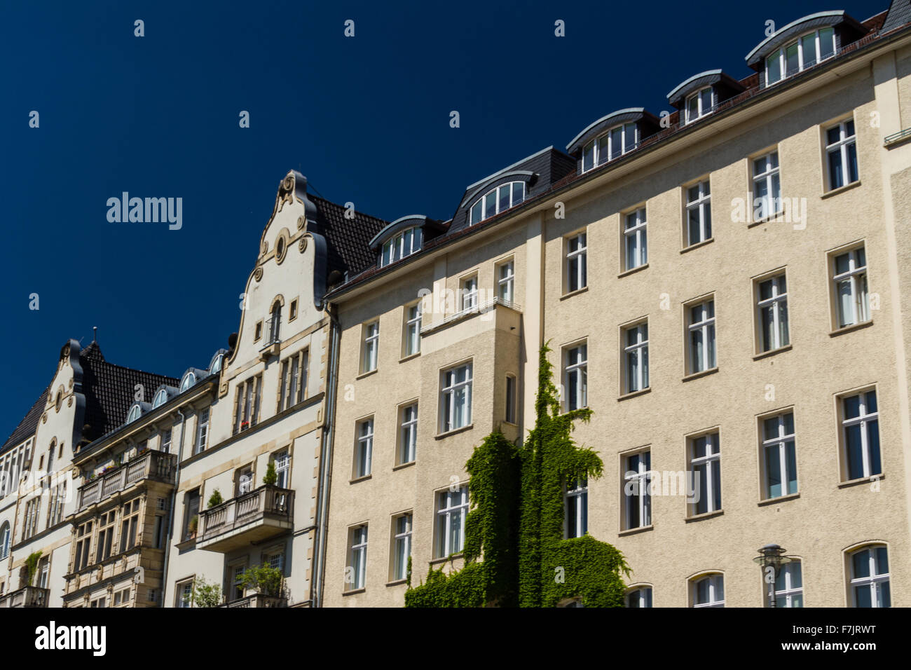 Row of Buildings in Berlin, Germany Stock Photo - Alamy