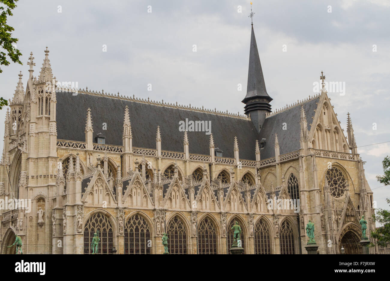 Brussels city view Stock Photo - Alamy