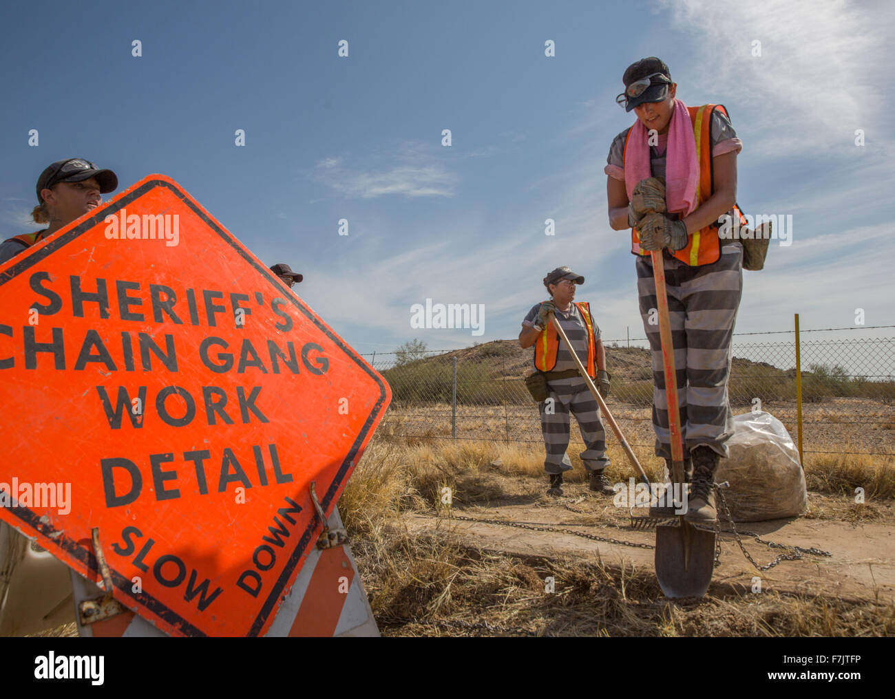 Female Chain Gang Usa High Resolution Stock Photography and Images - Alamy