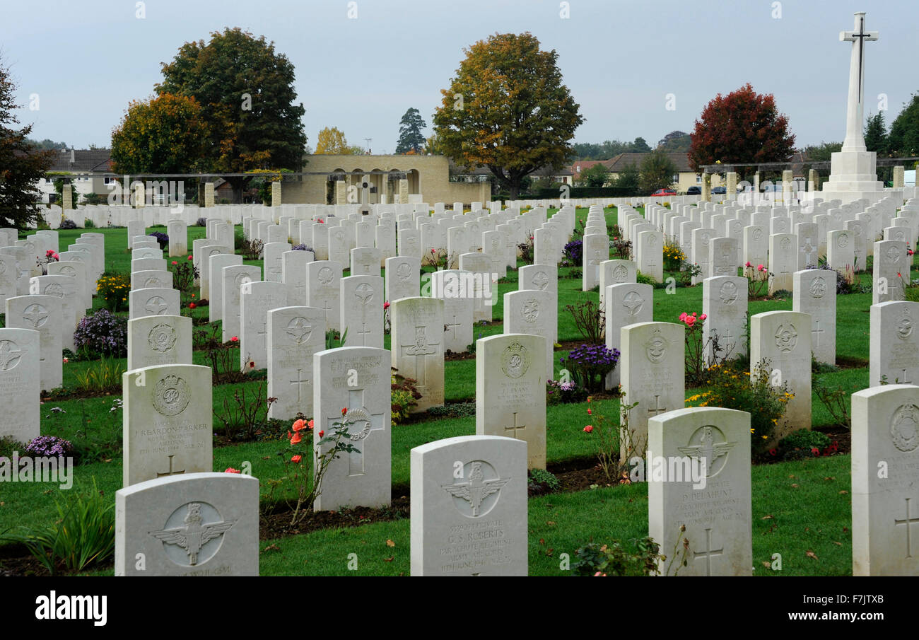 D Day,June 6 1944, Ranville, British War Cemetery and Memorial, First ...