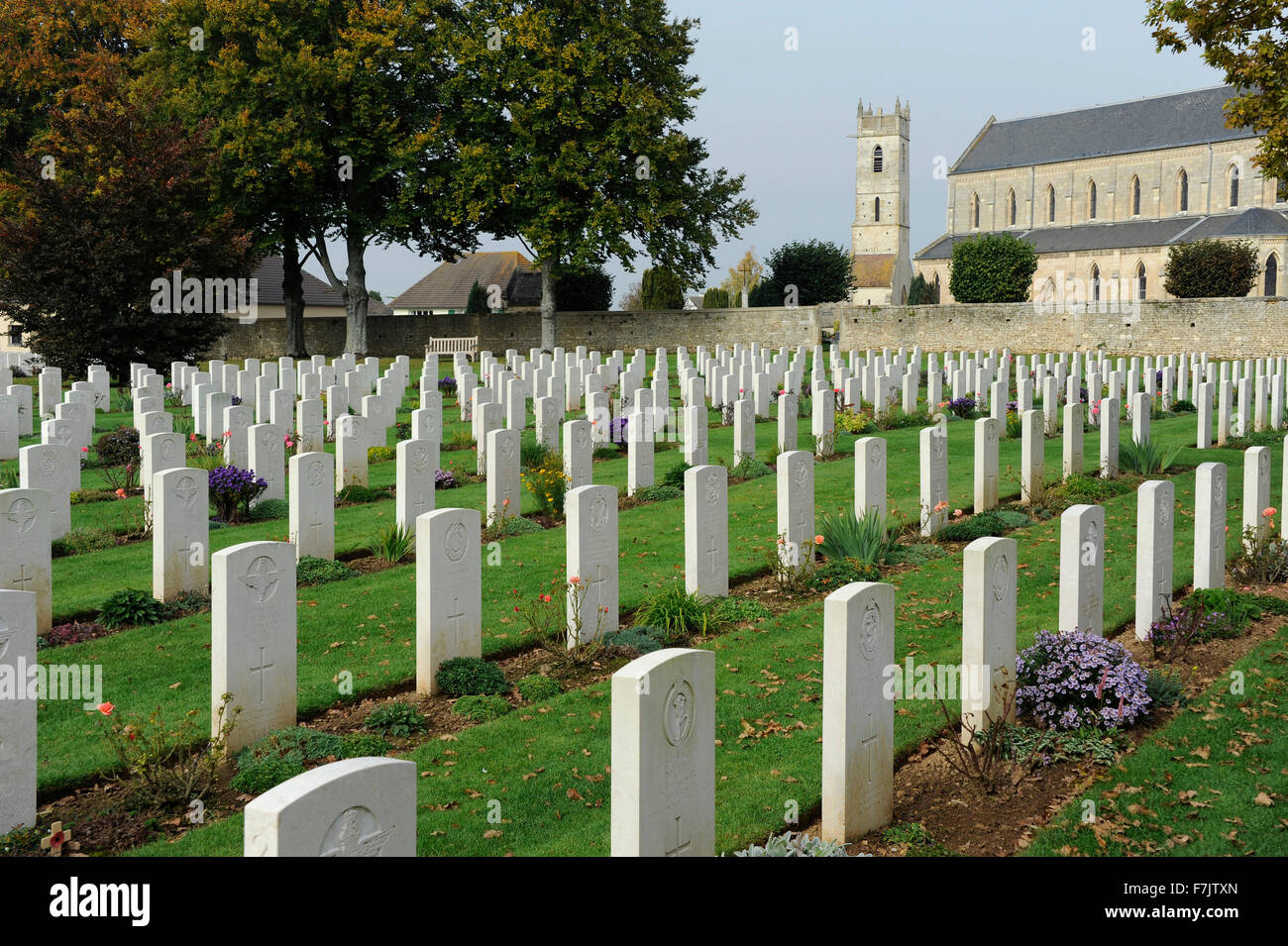 D Day,June 6 1944, Ranville, British War Cemetery and Memorial, First ...