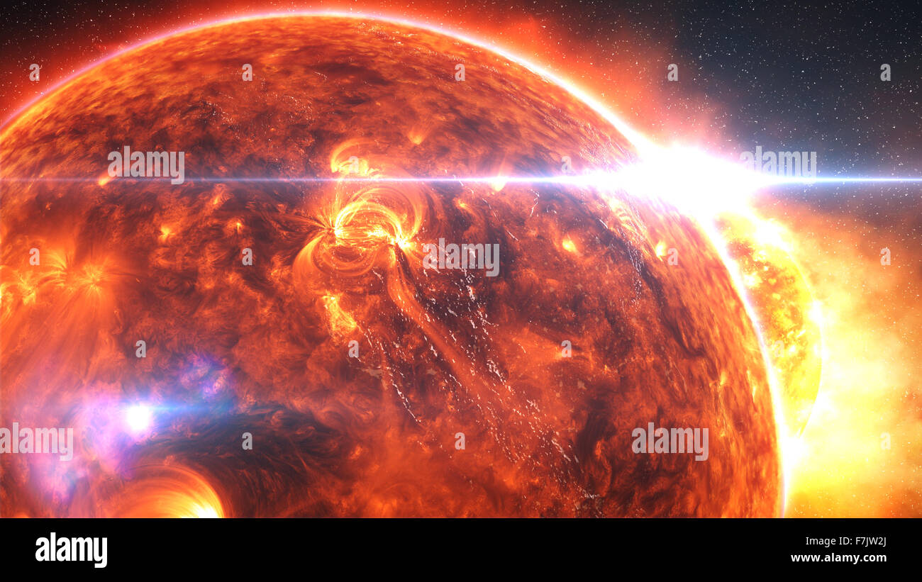 Earth Planet Fire Burn Burning Concept Heat High Resolution Stock ...