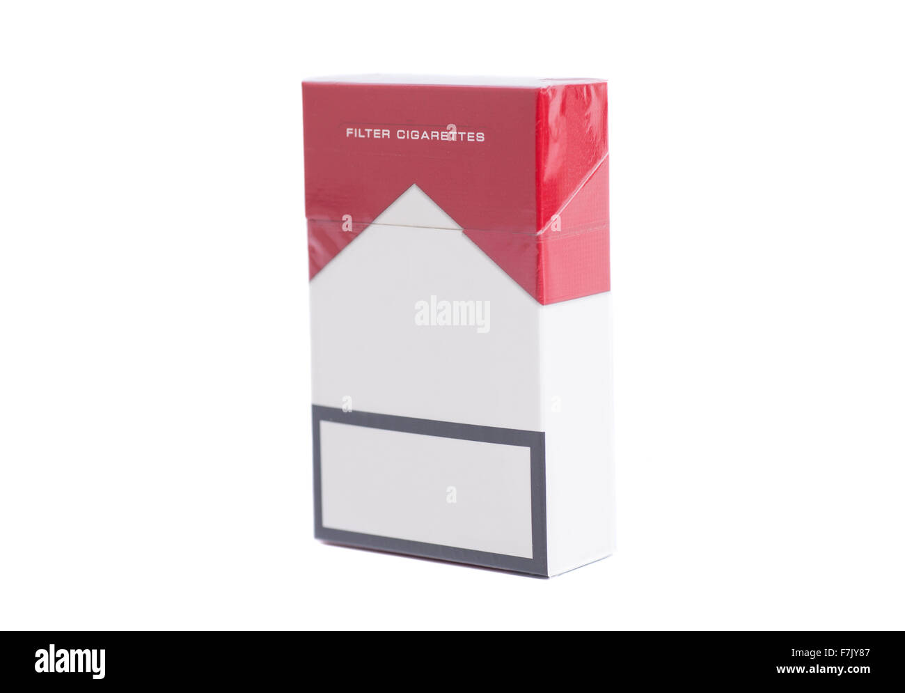Box of cigarettes, isolated on a white Stock Photo - Alamy