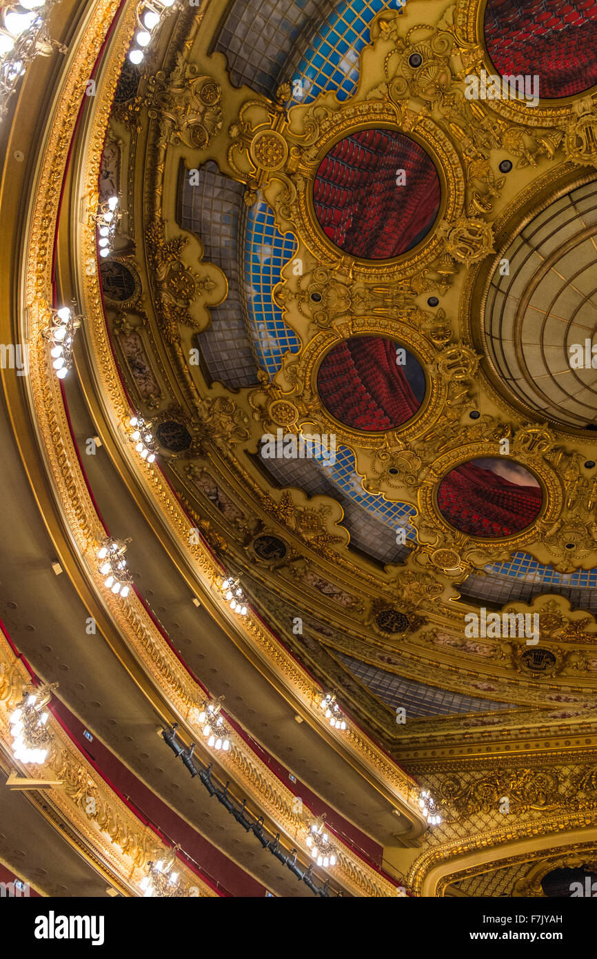 Gran Teatre del Liceu, opera house, La Rambla, Ciutat Vella, Barcelona ...