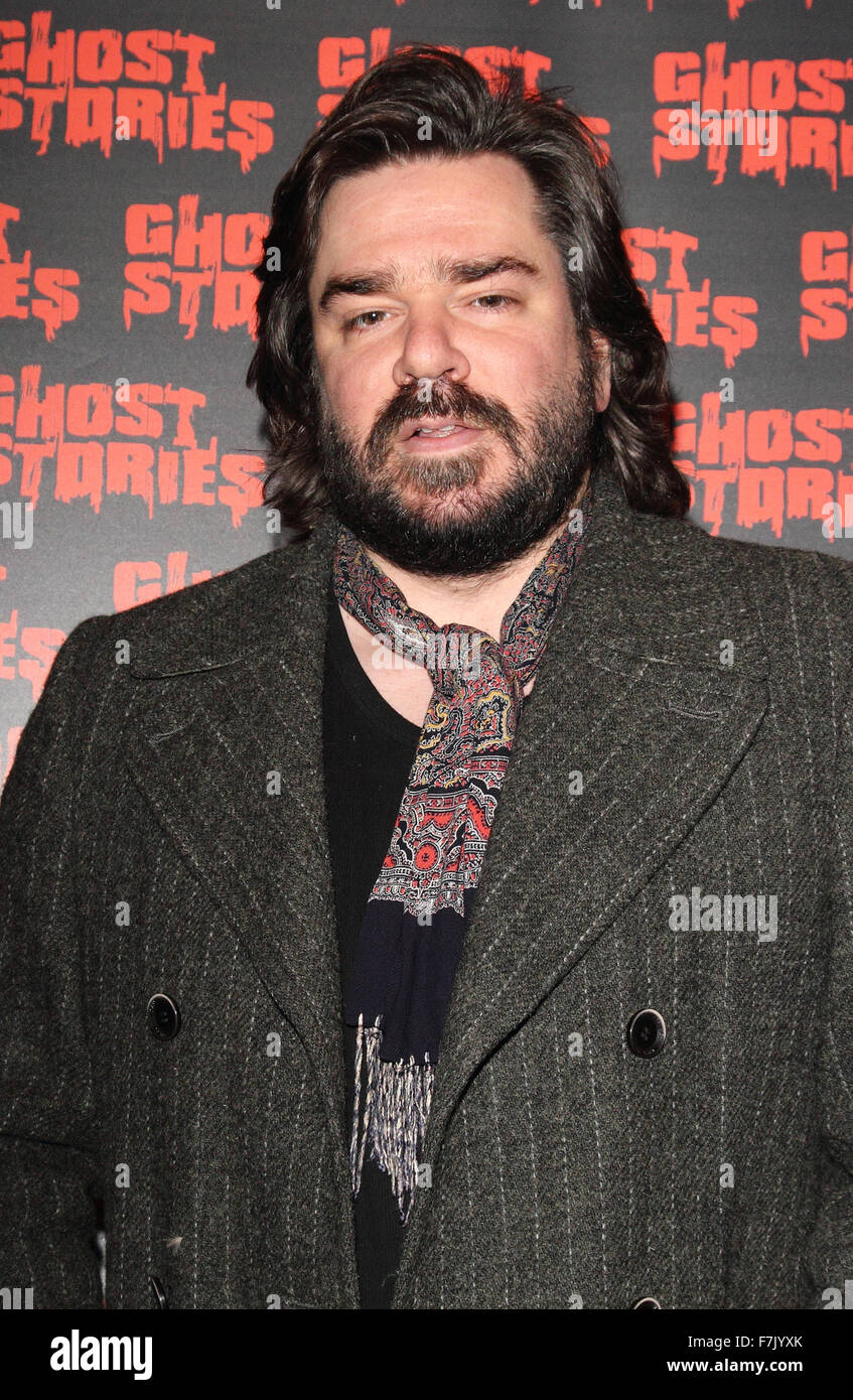 London, UK. Matt Berry at 'Ghost Stories' Press Night at the Arts ...