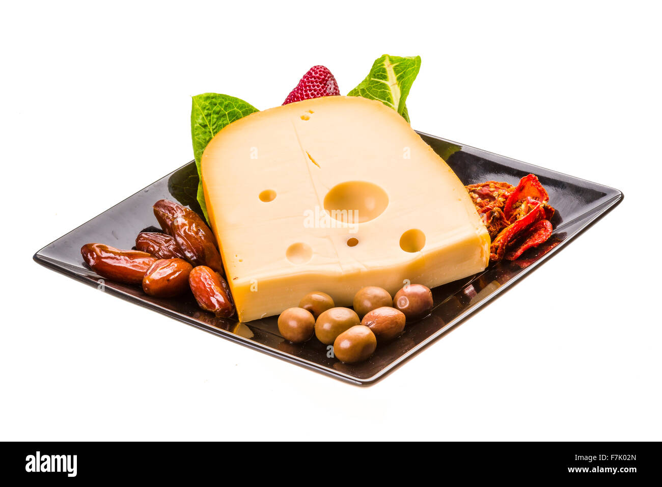 Yellow ripe cheese Stock Photo - Alamy