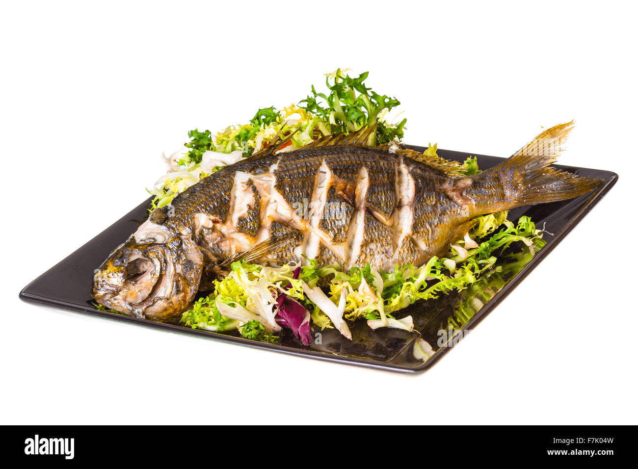 Salema porgy - sarpa fish Stock Photo - Alamy