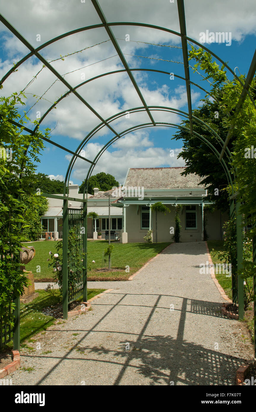 Coombe Cottage and Gardens, Coldstream, Victoria, Australia Stock Photo ...