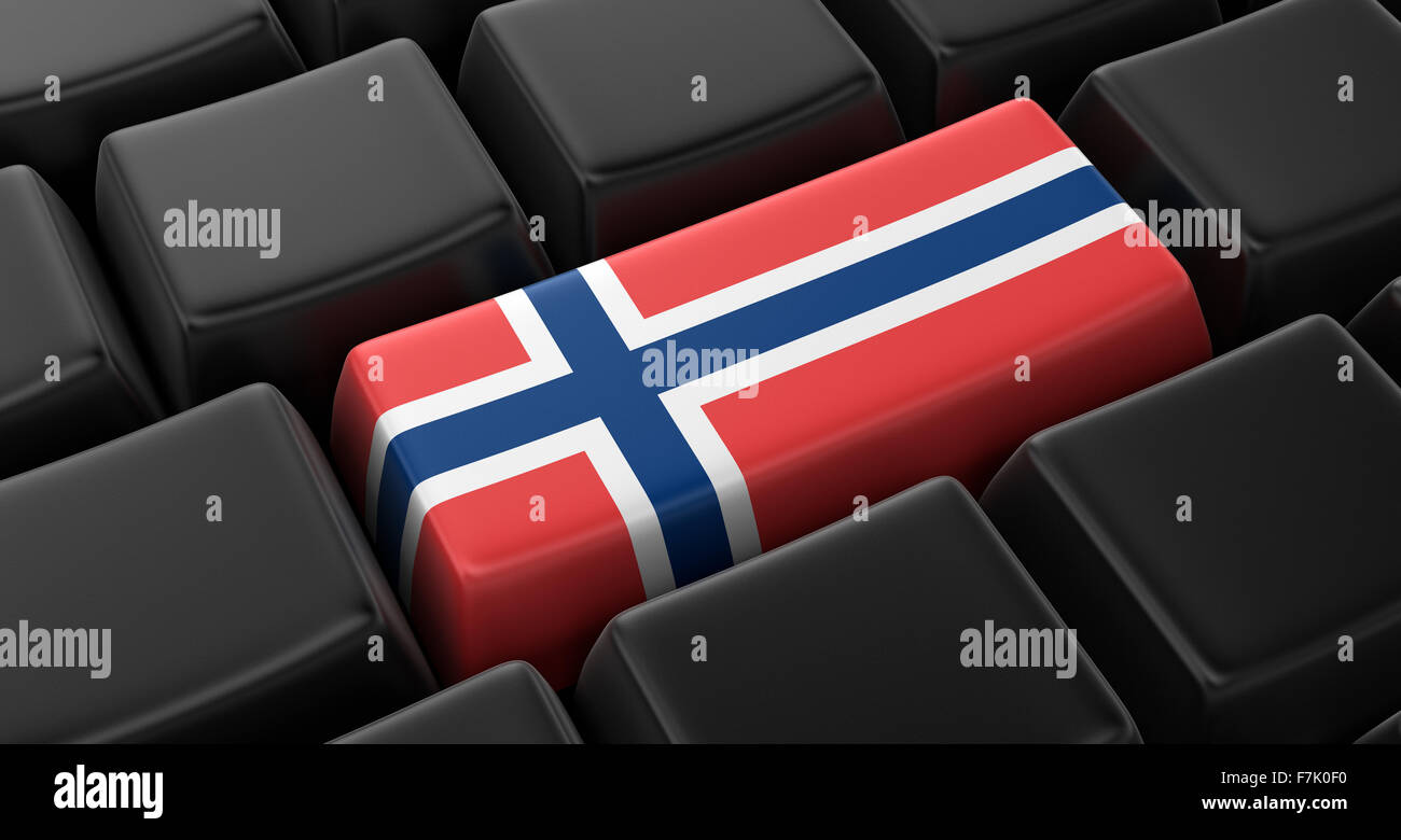 Norwegian keyboard hi-res stock photography and images - Alamy
