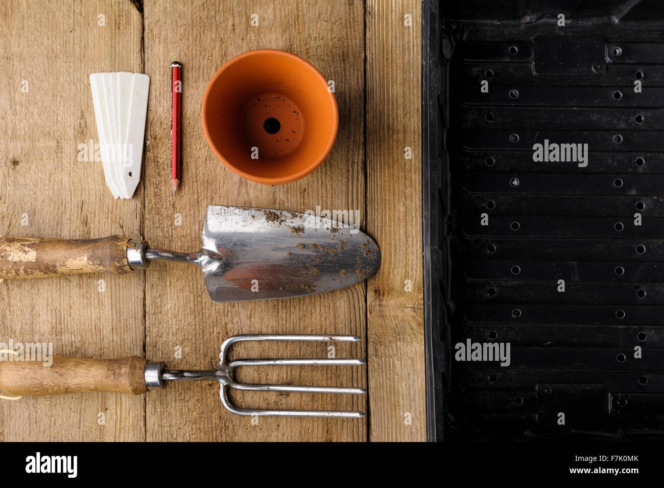 Equipment used for cultivation of young plants Stock Photo - Alamy